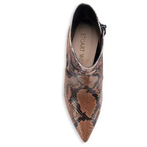 Stuart Weitzman | Shoes | Stuart Weitzman Brown Snake Print Heeled ...